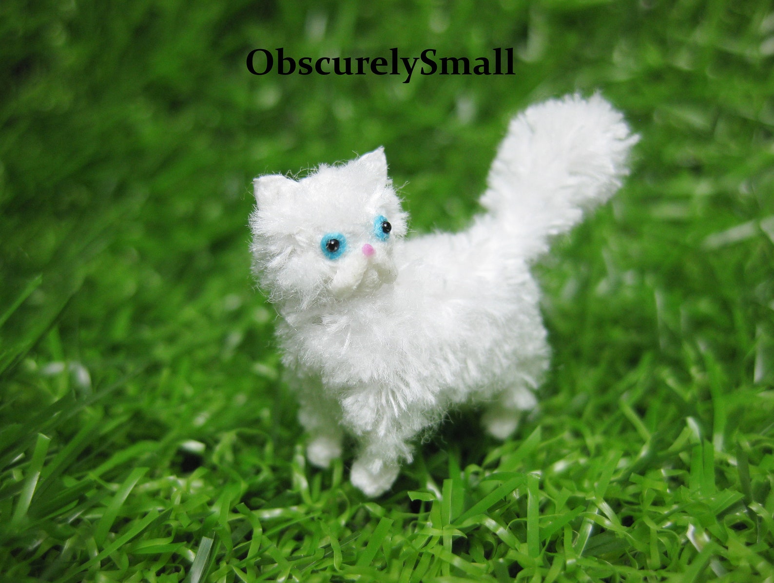 Tiny Crochet Persian Cat - Amigurumi Cat - Made to Order - Etsy