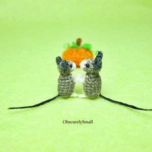 Tiny Crochet Rat - Amigurumi Rat - Made to Order - Etsy