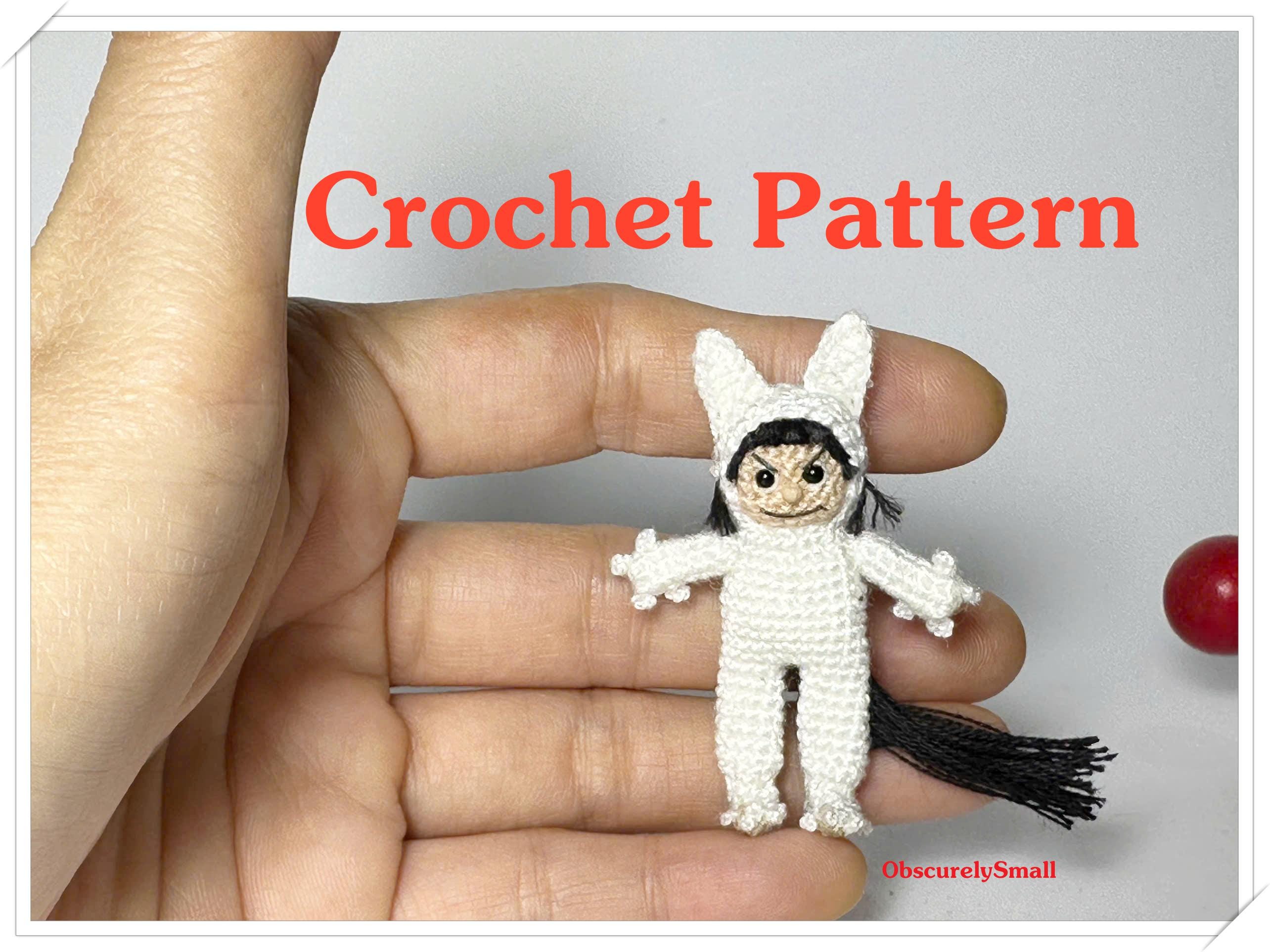 Miniature Crochet Doll Pattern – Amigurumi Doll (PDF Download) - Etsy