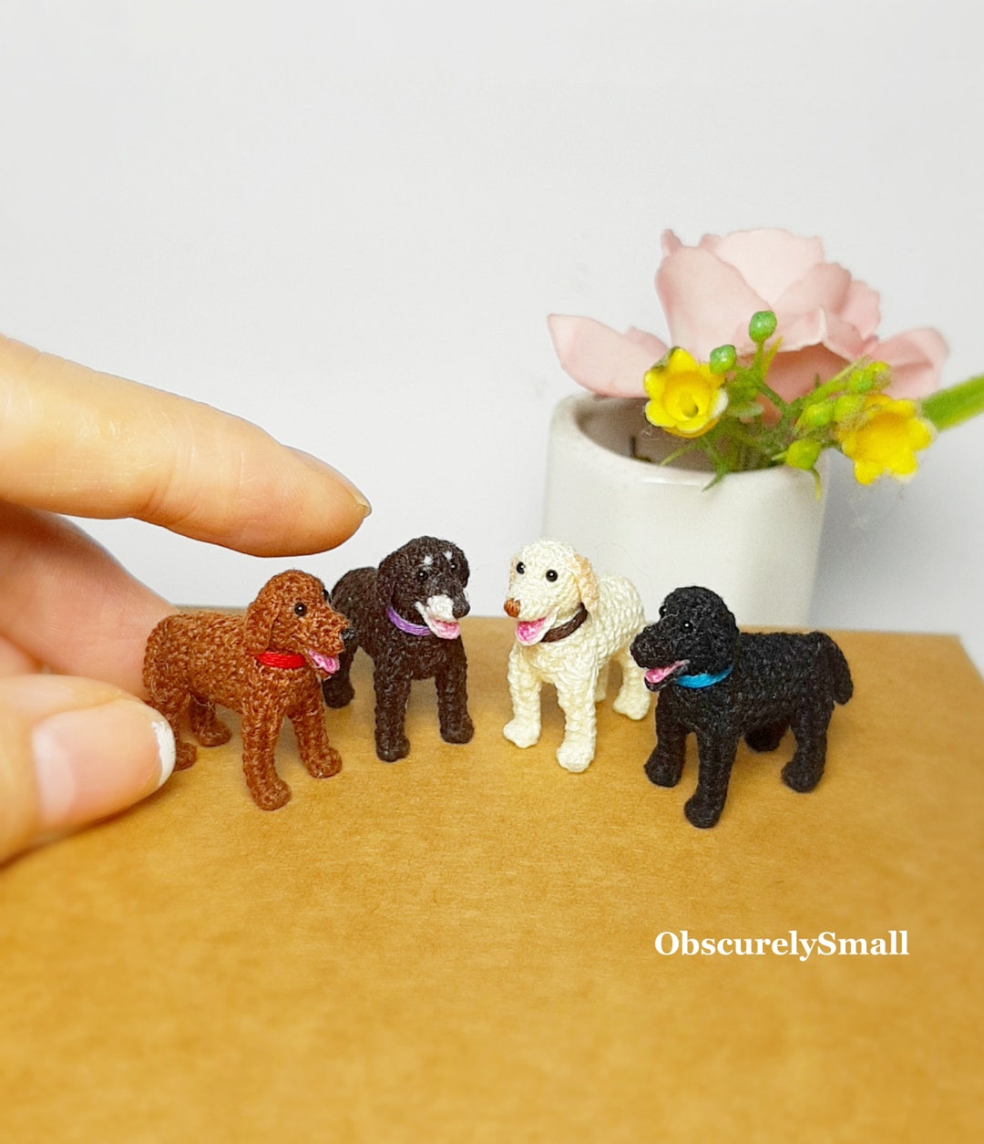 Micro Crochet Labrador Retriever - Amigurumi Dog - Made to Order - Etsy