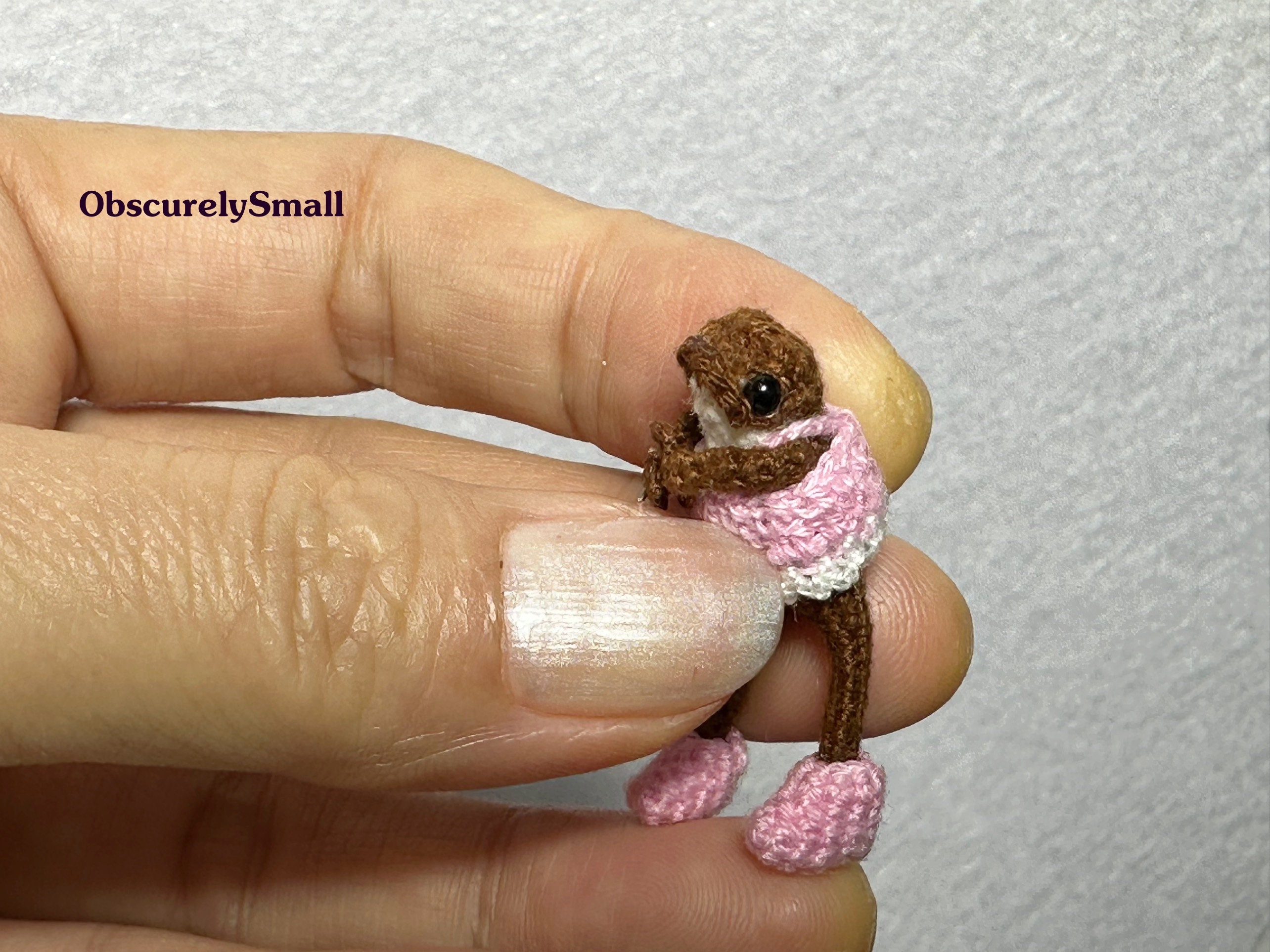 Tiny Crochet Frog Doll: Miniature Amigurumi Frog - Made to Order - Etsy