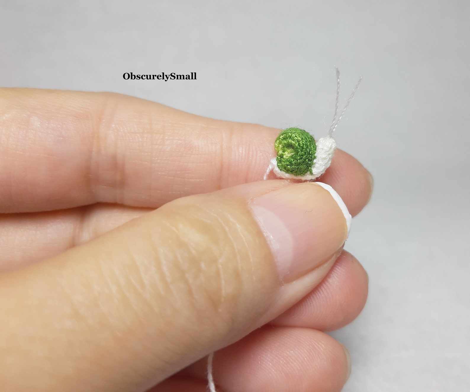 Crochet Micro Tiny Snail Pattern - Amigurumi Pattern - PDF Files ...