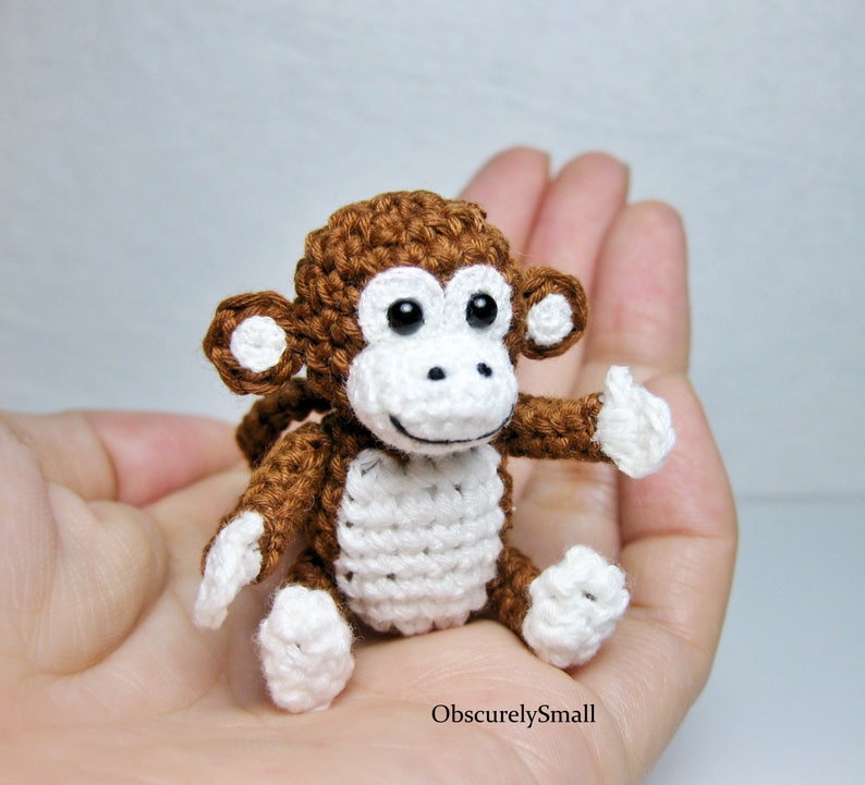 Cute Crochet Monkey - Amigurumi Monkey - Made to Order - Etsy