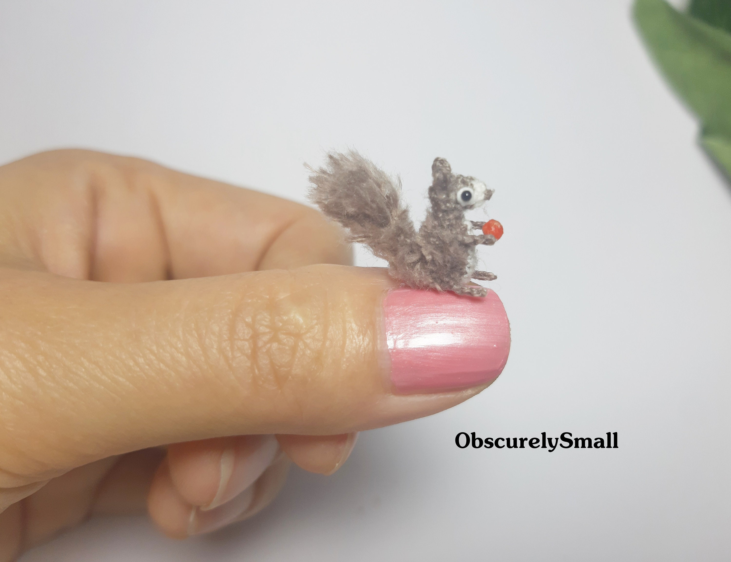 Tiny Crochet Squirrel Pattern Amigurumi Pattern PDF Files | Etsy