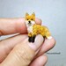 Mini Crochet Fox Amigurumi Foxes Made to Order - Etsy