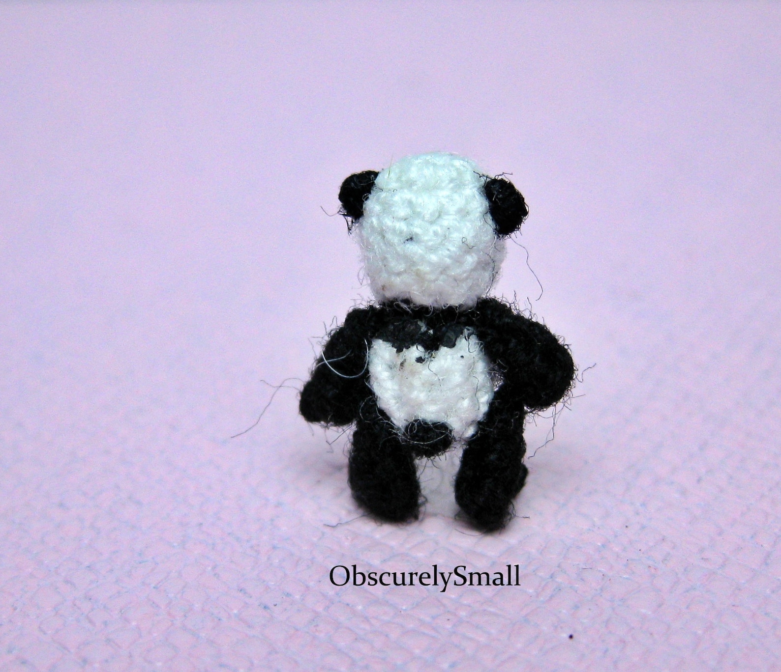 Tiny Crochet Panda Amigurumi Panda Made to Order | Etsy