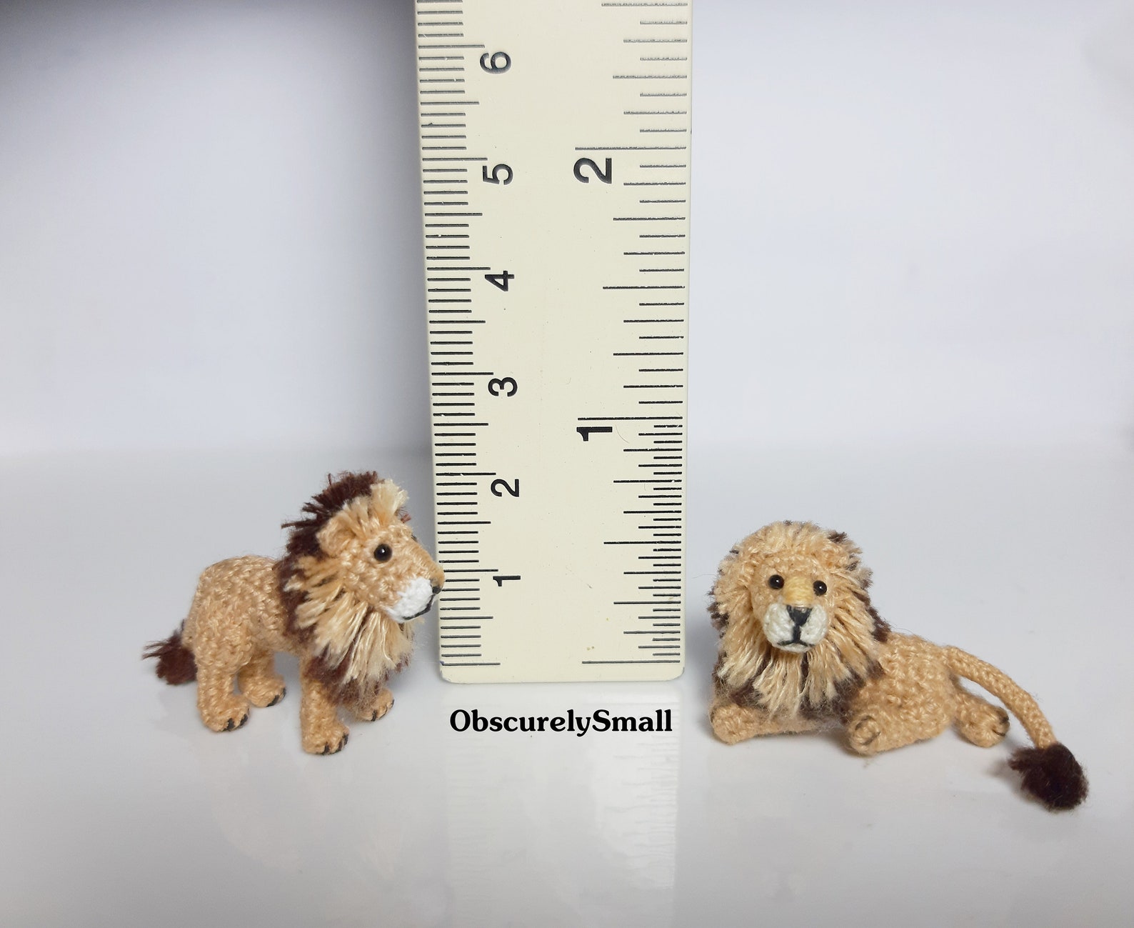 Miniature Crochet Lion - Amigurumi Lion - Made to Order - Etsy