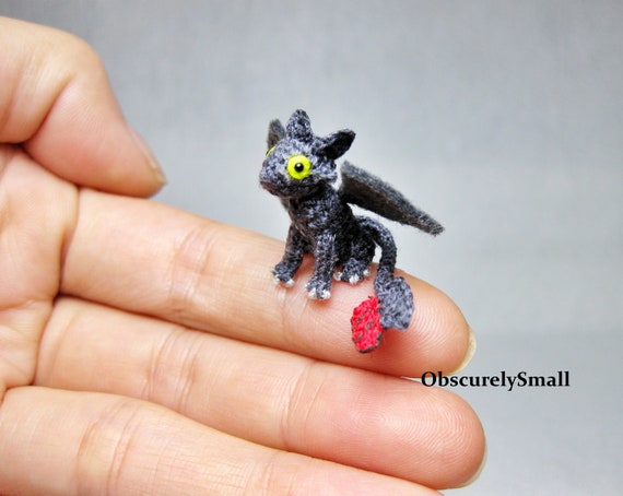 Tiny Crochet Dragon Amigurumi Dragon Made to Order | Etsy