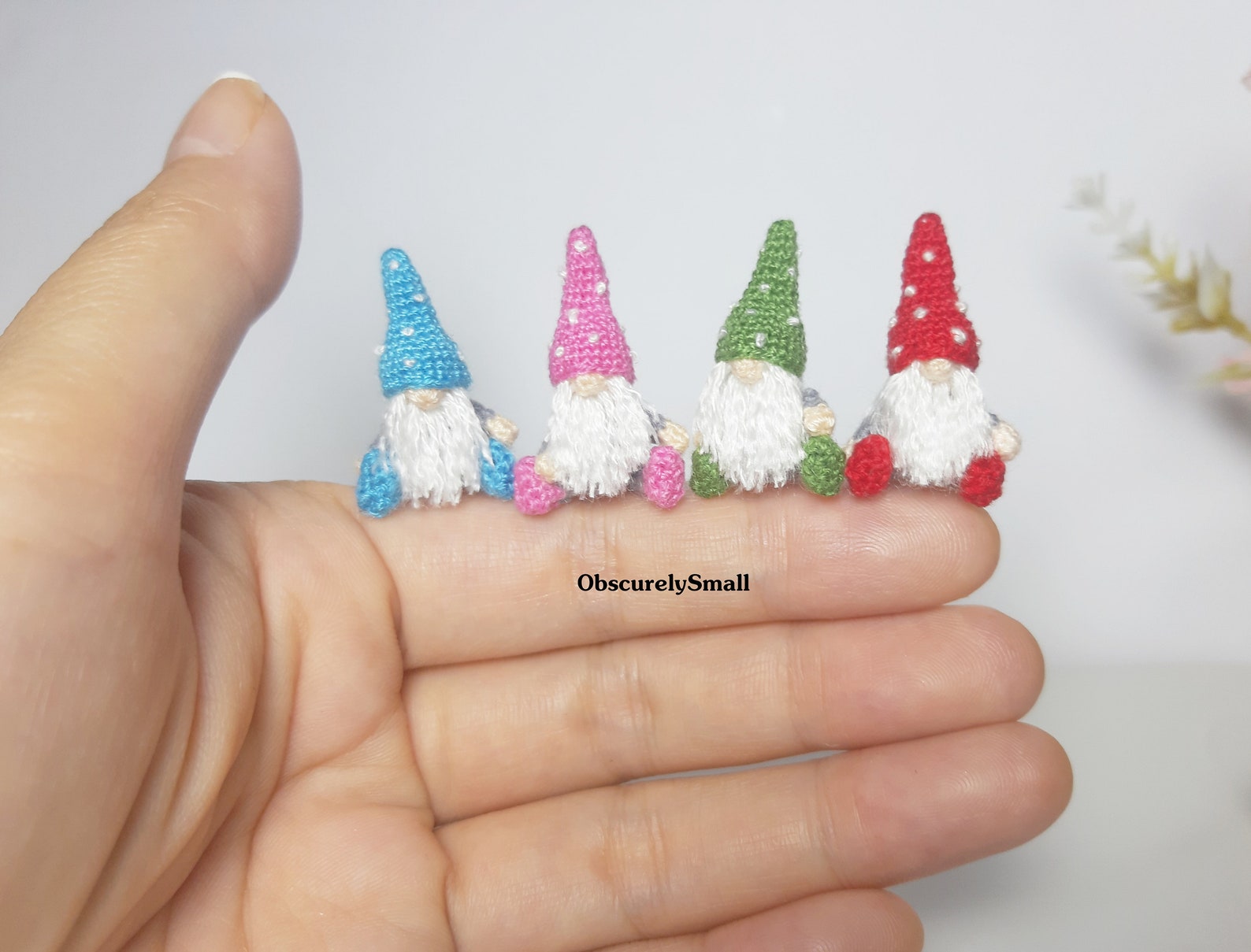 Mini Crochet Christmas Gnome Pattern Doll Pattern Gnome - Etsy
