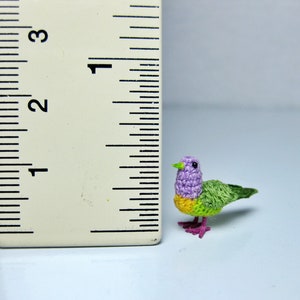 Miniature White Dove - Tiny Crochet Pigeons - Amigurumi Dove - Ring ...