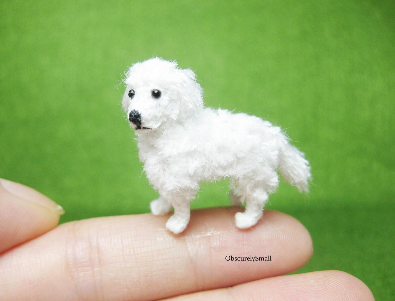 Crochet Pyrenees Amigurumi – Miniature Handmade Dog - Etsy