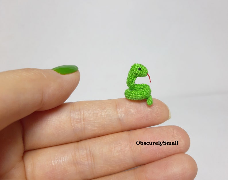 Mini Crochet Snake - Amigurumi Pattern - PDF Files Instant Download - Etsy