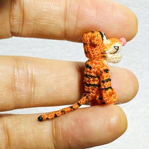 Crochet Tiny Tiger Pattern: Mini Amigurumi (PDF Download) - Etsy