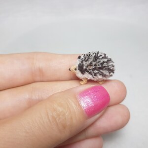 Micro Crochet Hedgehog Pattern: Amigurumi PDF (instant Download) - Etsy