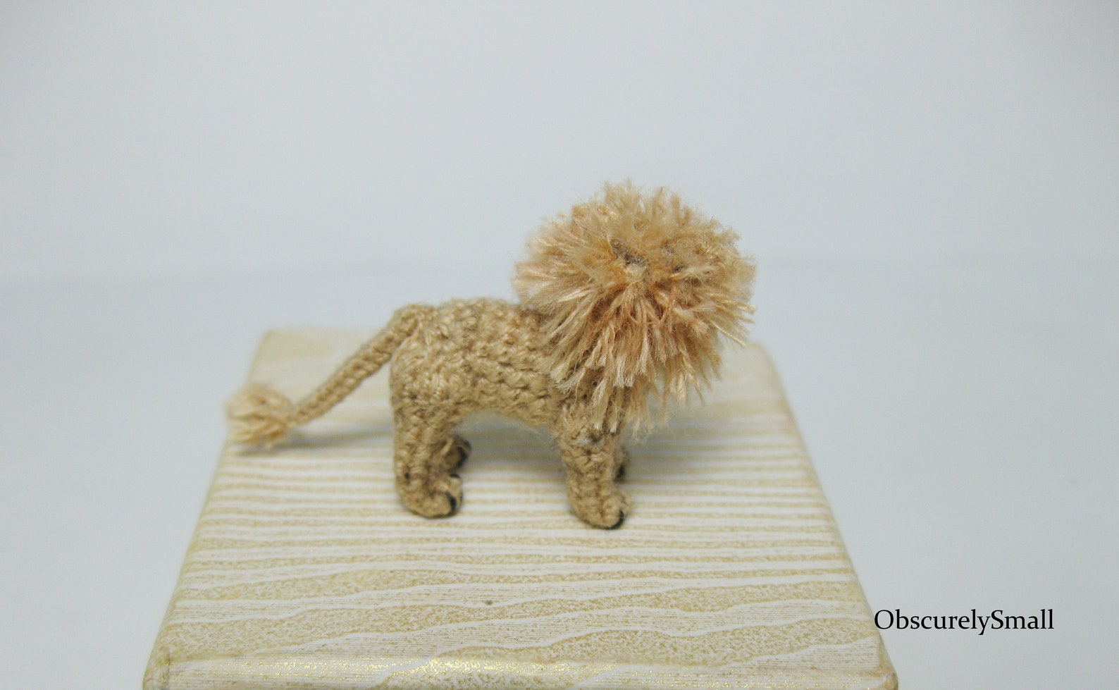 Miniature Crochet Lion - Amigurumi Lion - Made to Order - Etsy