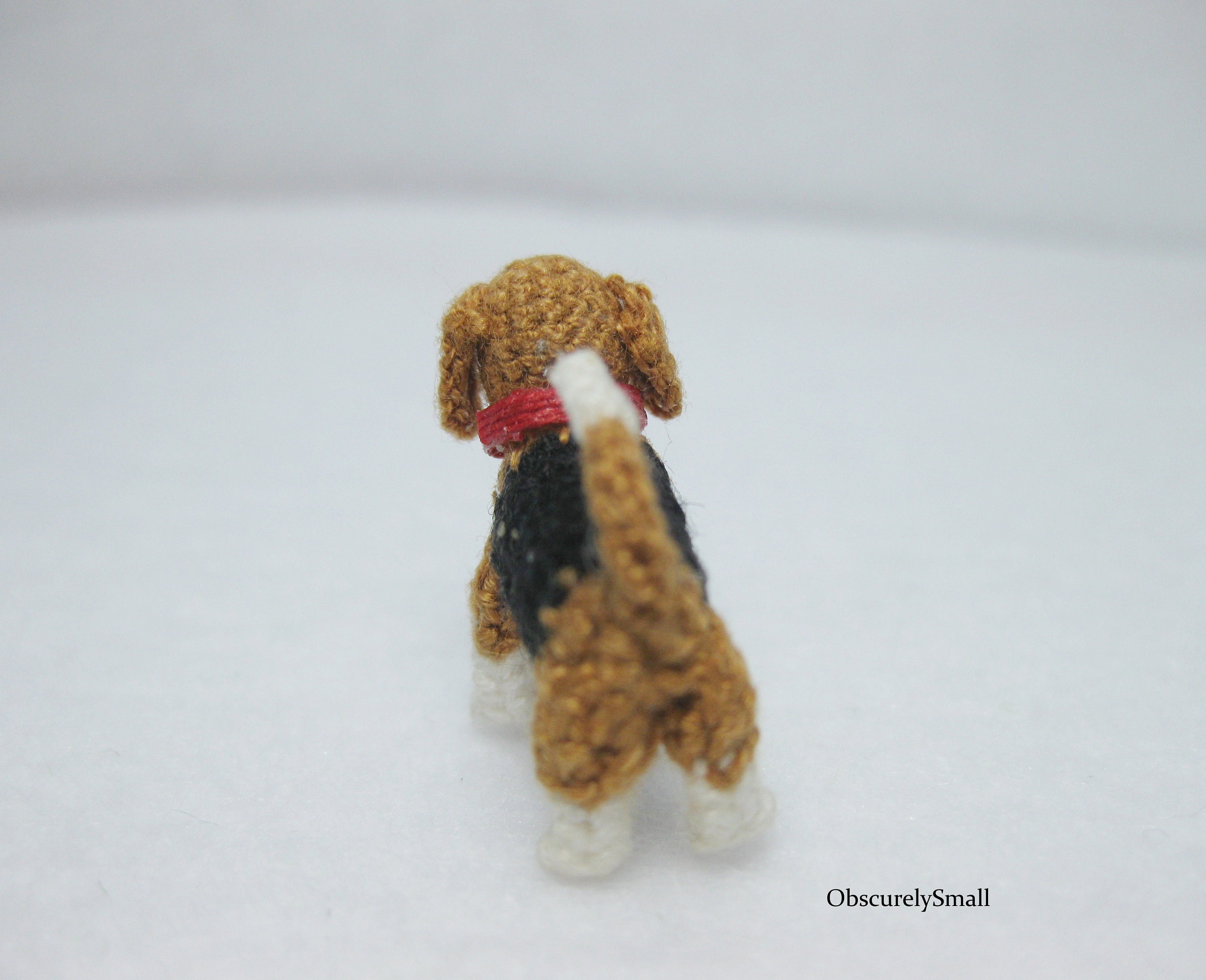 Miniature Crochet Beagle - Amigurumi Dog - Made to Order - Etsy