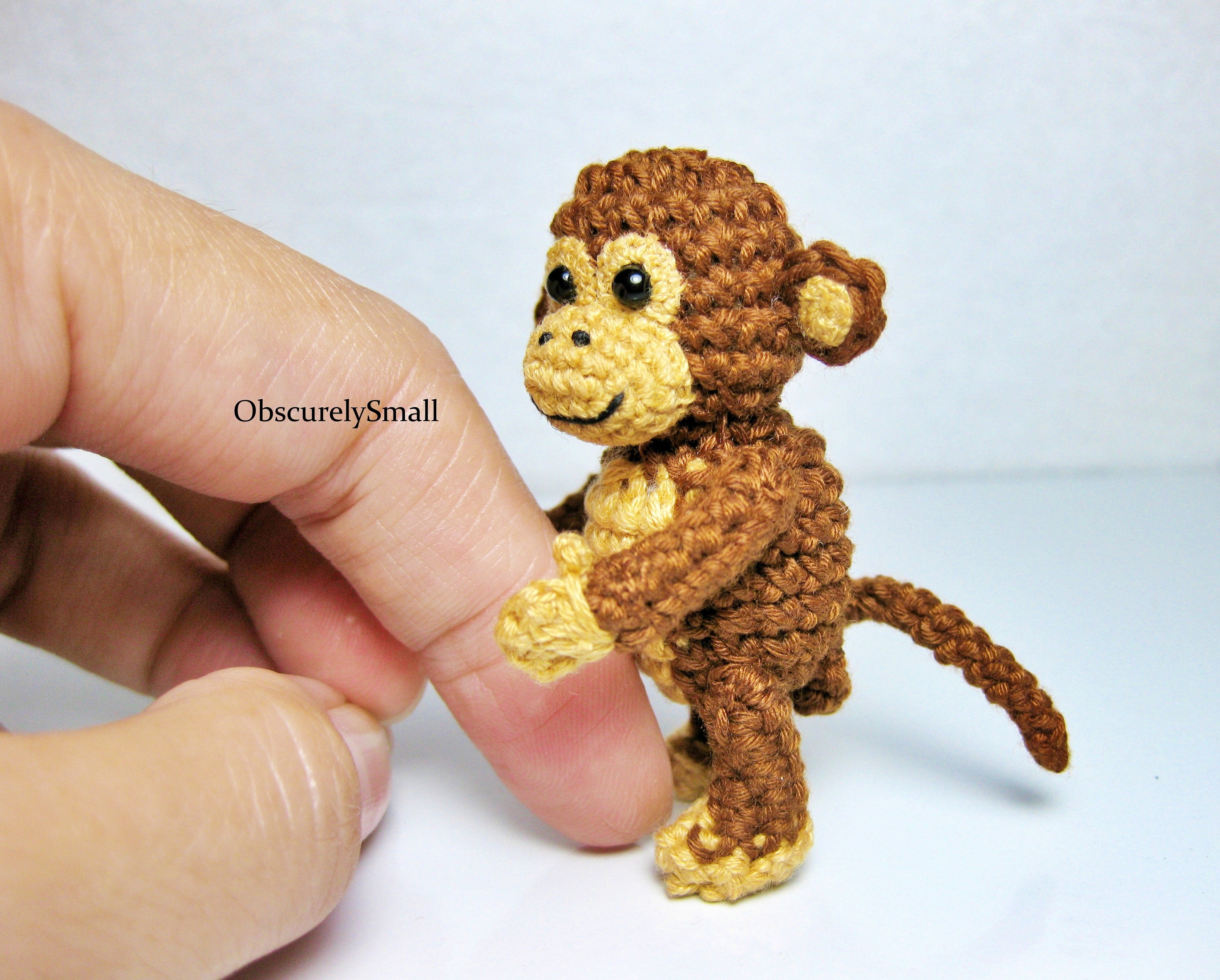 Cute Crochet Monkey Pattern Amigurumi Pattern PDF Files | Etsy