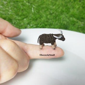 Crochet Water Buffalo Pattern: Mini Amigurumi Animal (PDF Pattern) - Etsy