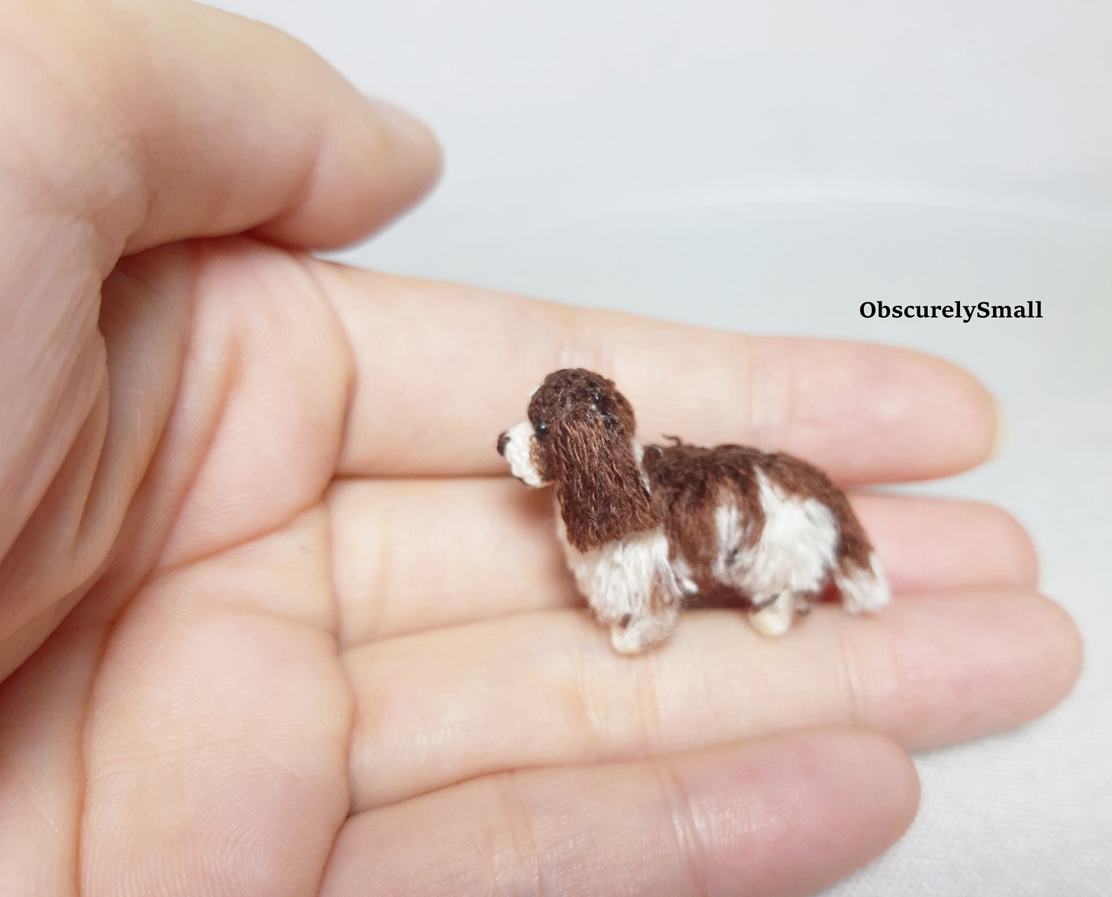 Mini Springer Spaniel Tiny Crochet Springer Spaniel Amigurumi Dog - Etsy