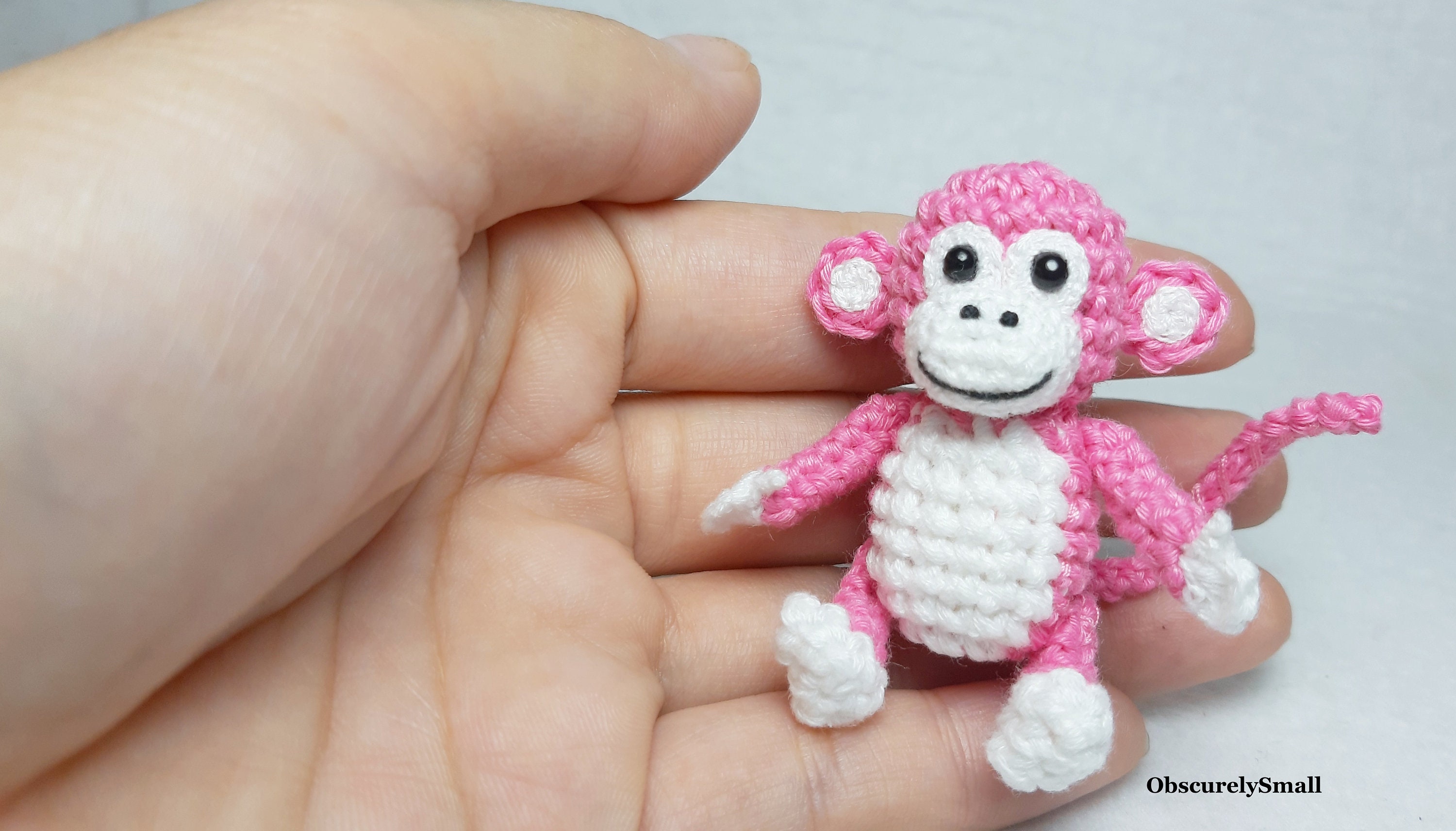 Cute Crochet Monkey Amigurumi Monkey Made to Order | Etsy