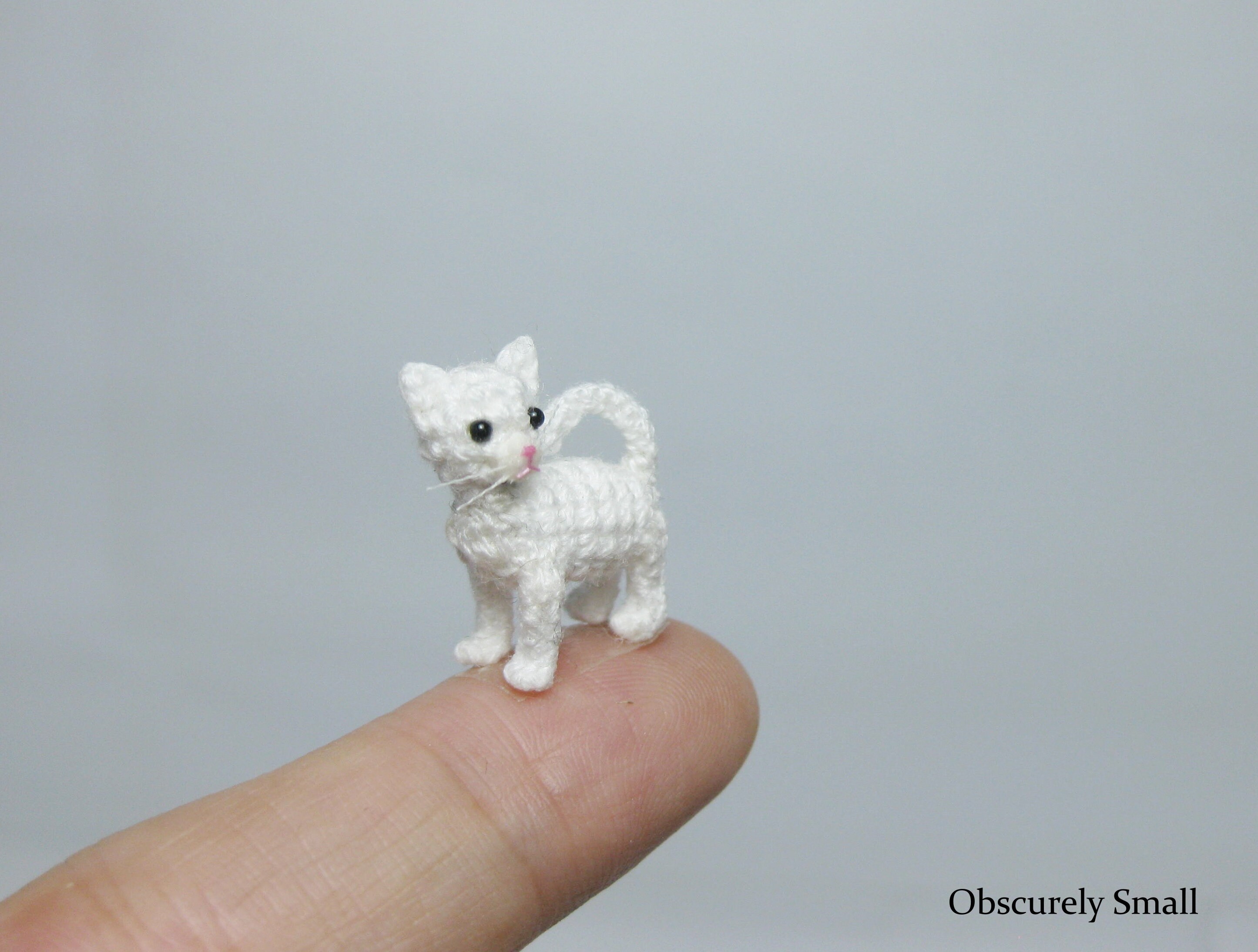 Crochet Tiny Cat - Amigurumi Cat - Made to Order - Etsy