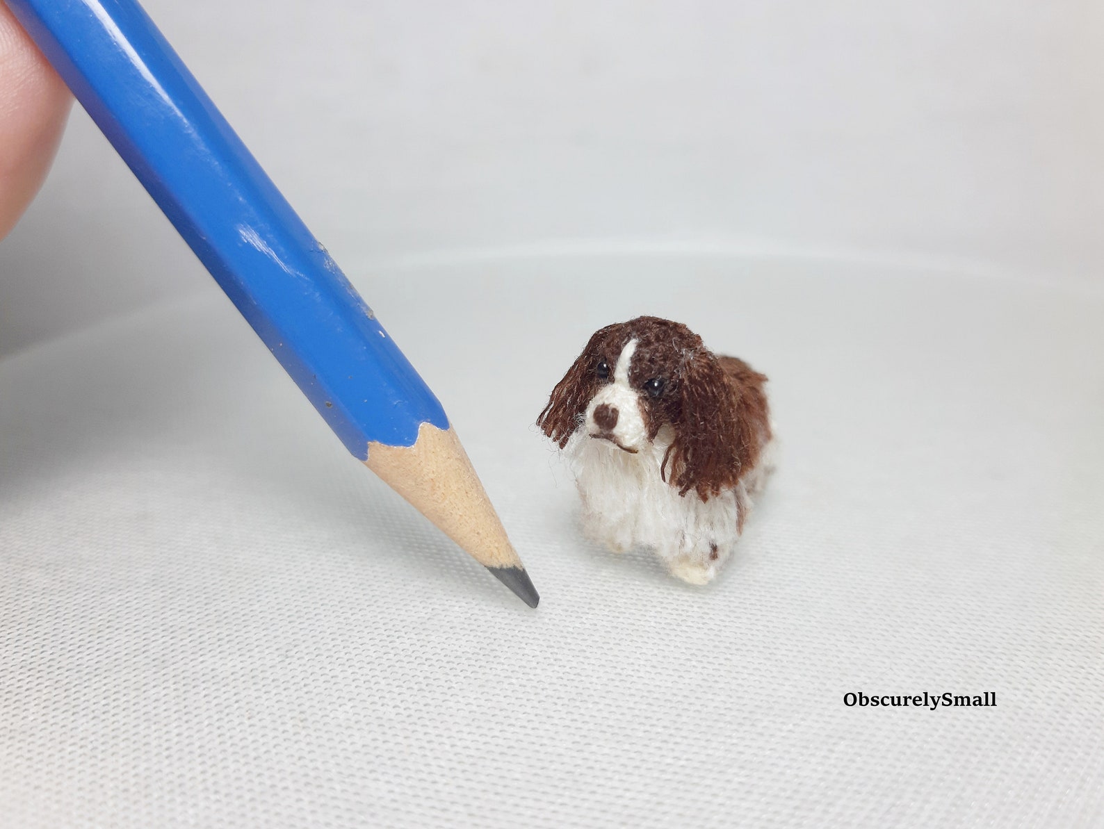 Mini Springer Spaniel Tiny Crochet Springer Spaniel Amigurumi Dog - Etsy