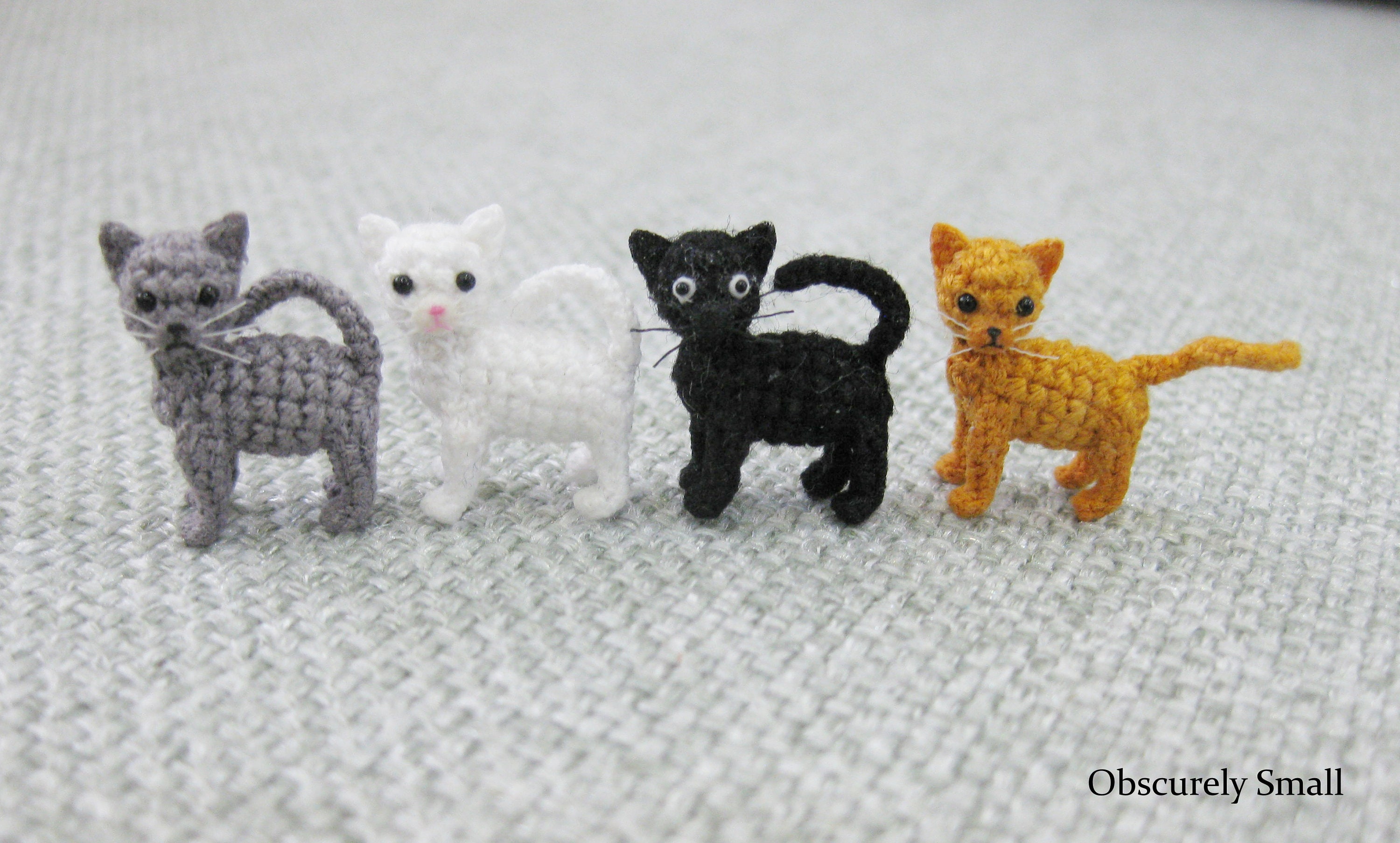 Crochet Tiny Cat - Amigurumi Cat - Made to Order - Etsy