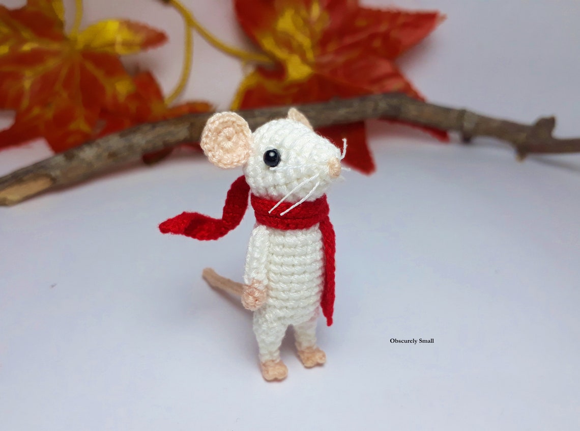 Mini Crochet Mouse Pattern Amigurumi Mouse Pattern PDF | Etsy