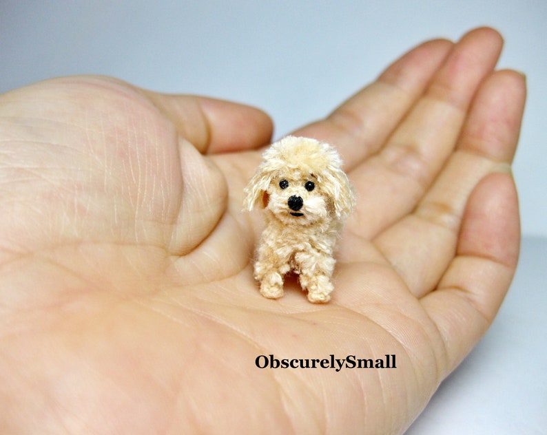 Tiny Crochet Cockapoo Amigurumi Dog Made to Order | Etsy