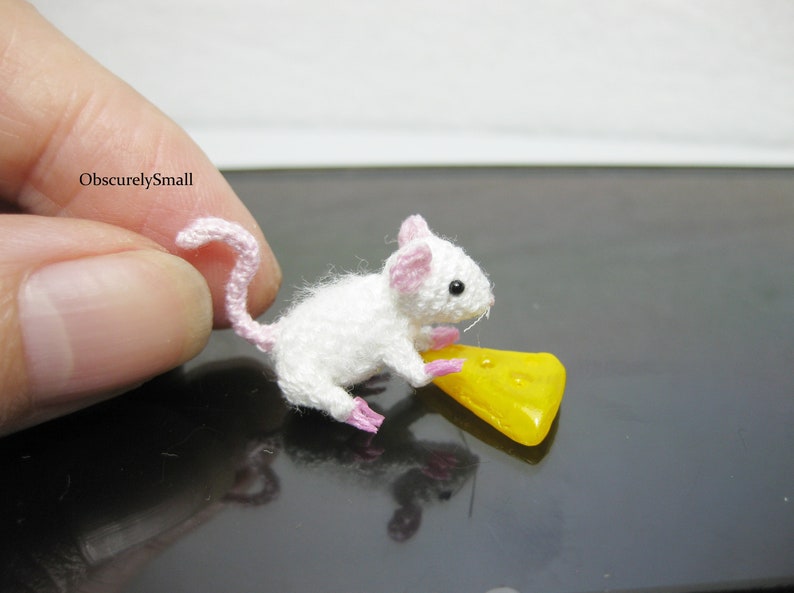 Tiny Crochet Rat Amigurumi Rat Made to Order - Etsy