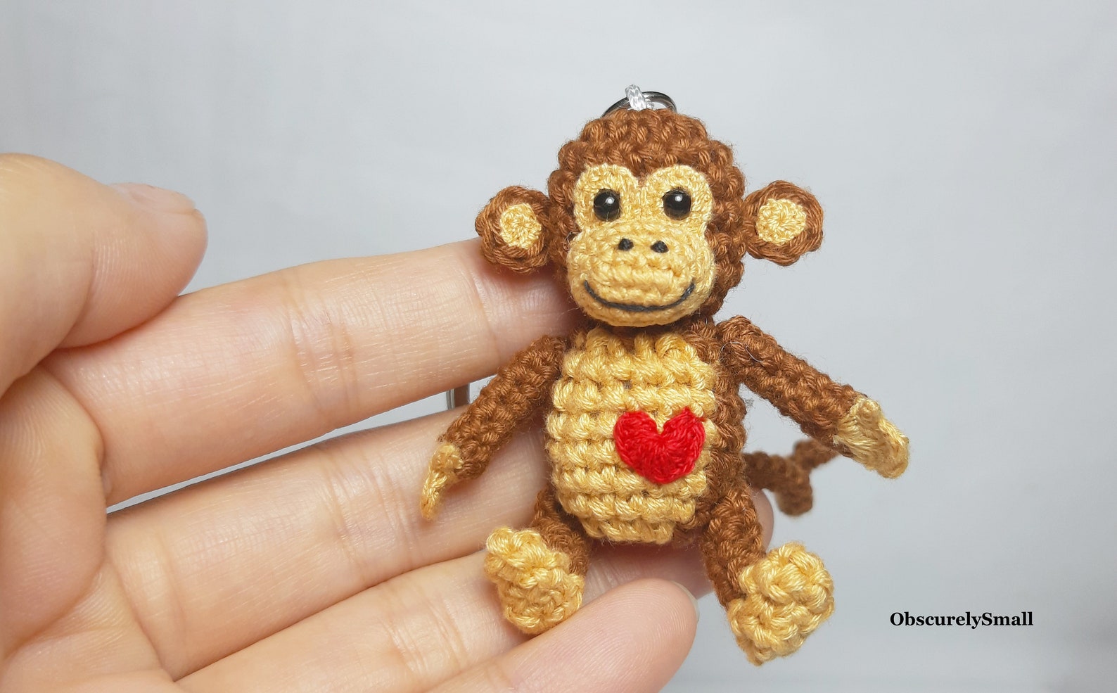Cute Crochet Monkey Amigurumi Monkey Made to Order - Etsy