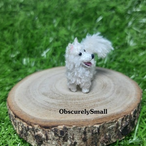 Miniature Samoyed - Micro Crochet Dog - Amigurumi Dog Stuff Animal ...
