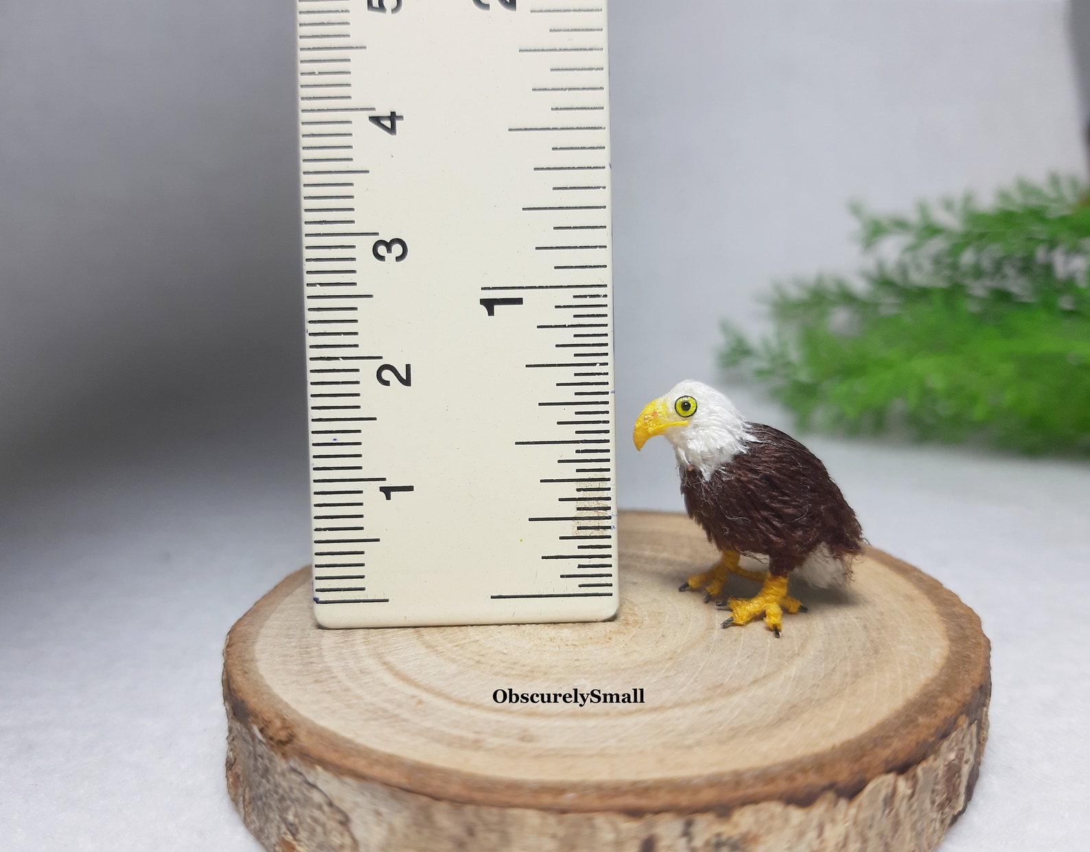Micro Mini Eagle Miniature Amigurumi Bird Made to Order - Etsy