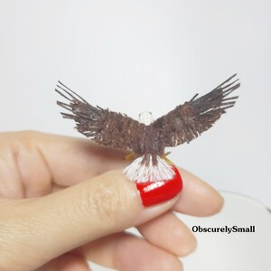 Tiny Eagle Crochet - Amigurumi Bird - Micro Crochet Eagle - Miniature ...