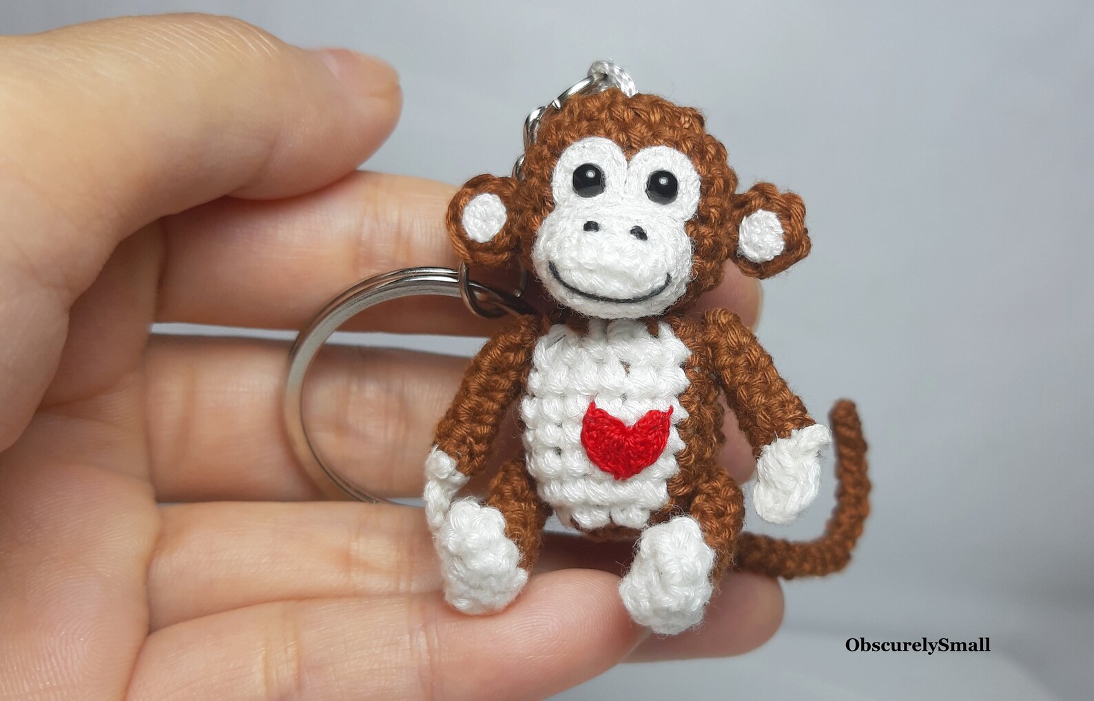 Cute Crochet Monkey Amigurumi Monkey Made to Order - Etsy