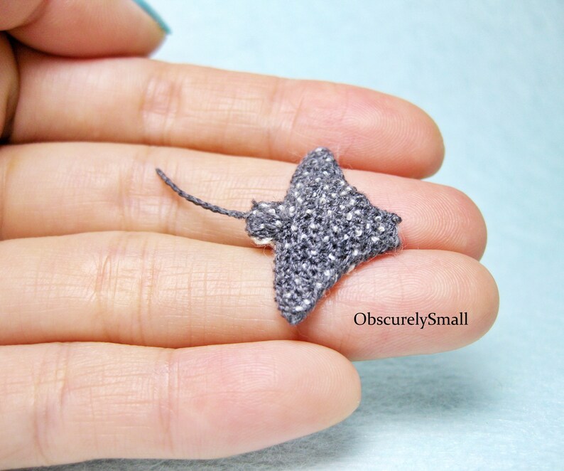 Tiny Crochet Stingray Amigurumi Sea Rays Made to Order | Etsy