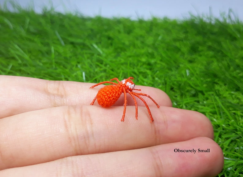 Mini Crochet Spider Pattern Amigurumi Spider Pattern PDF | Etsy