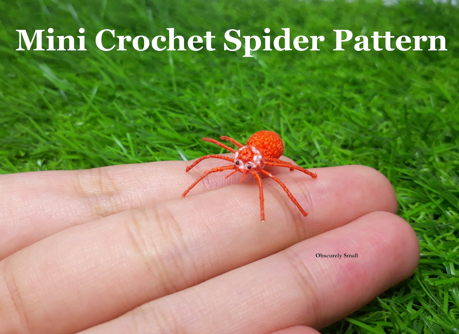 Mini Crochet Spider Pattern Amigurumi Spider Pattern PDF | Etsy