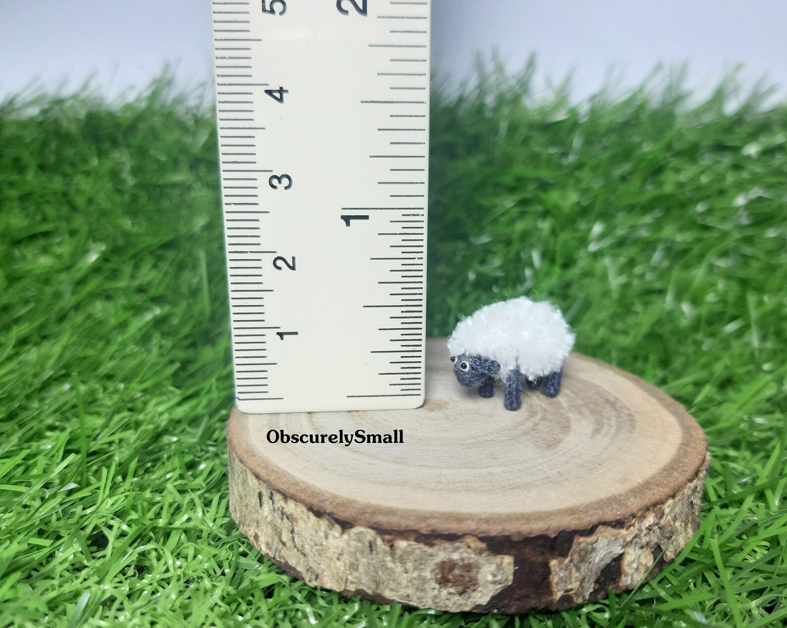 Miniature Sheep Tiny Crochet Dollhouse Tiny Amigurumi | Etsy