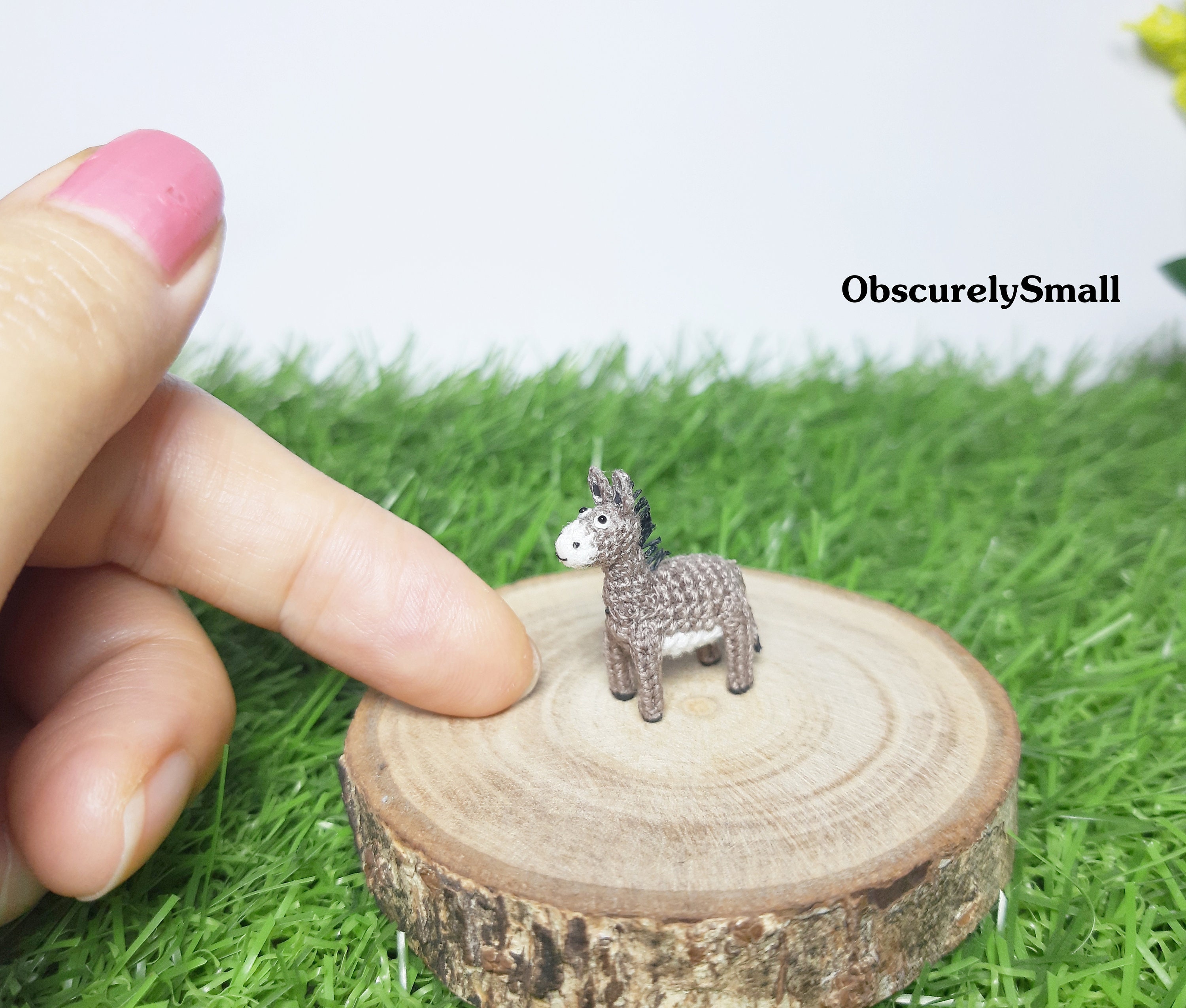 Tiny Crochet Donkey Pattern Amigurumi Pattern PDF Files - Etsy