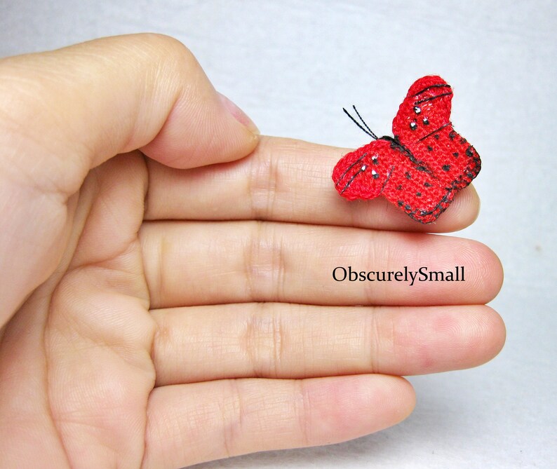 Tiny Colorful Crochet Butterfly - Amigurumi Butterfly - Made to Order ...