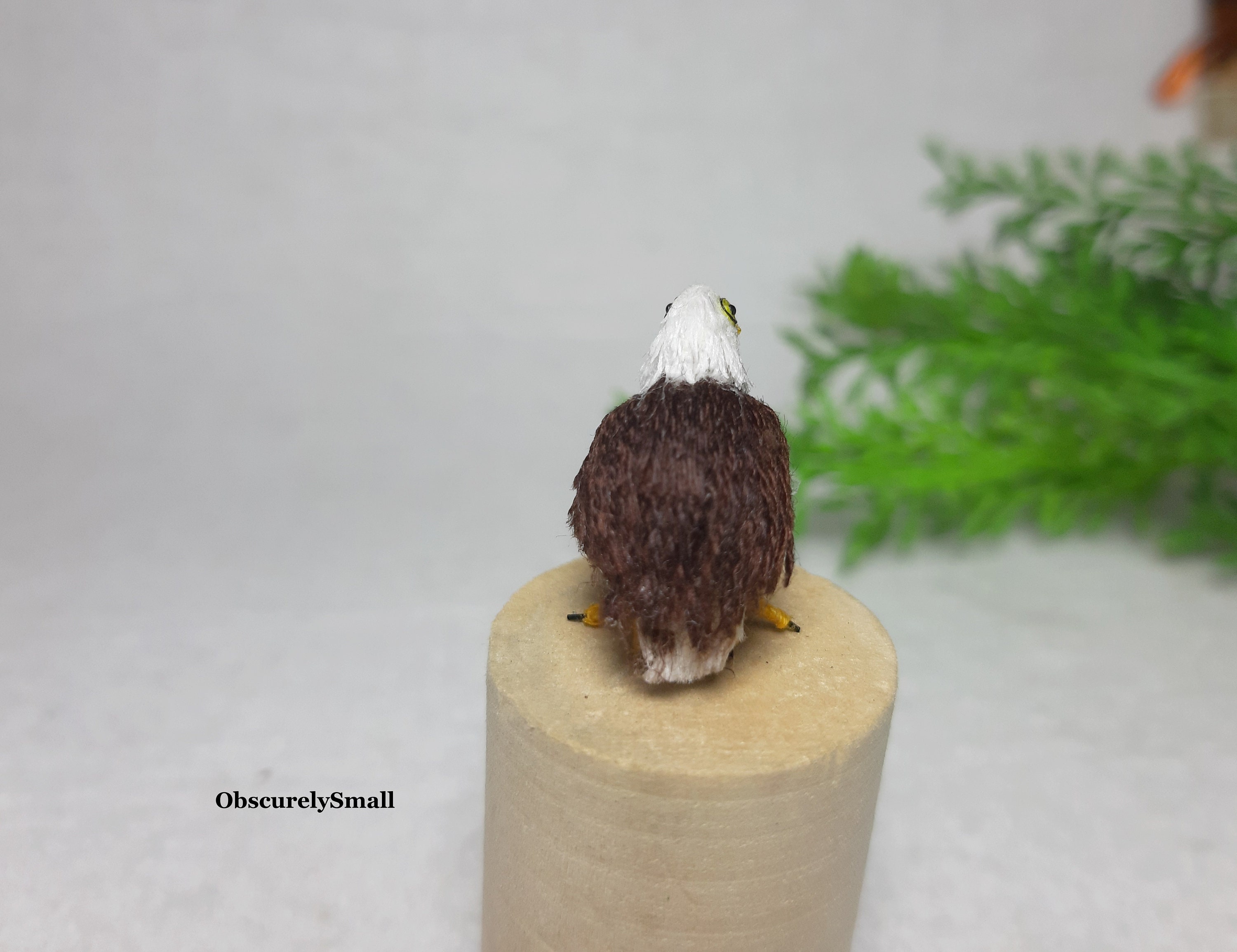 Micro Mini Eagle Miniature Amigurumi Bird Made to Order - Etsy