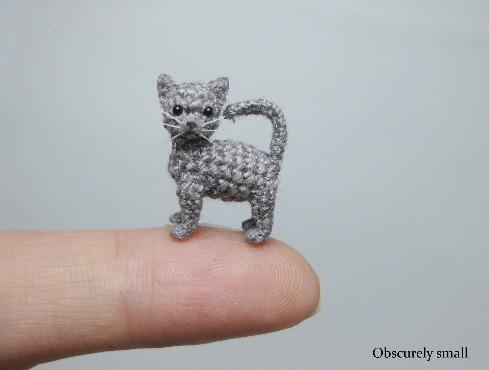 Crochet Tiny Cat - Amigurumi Cat - Made to Order - Etsy