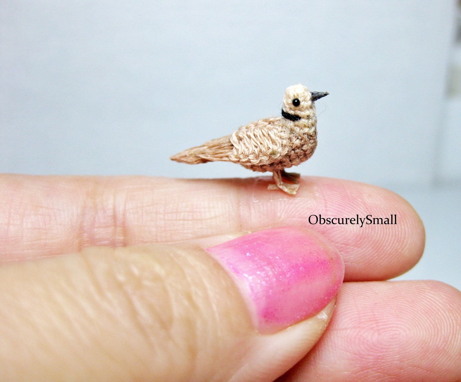 Miniature White Dove Tiny Crochet Pigeons Amigurumi Dove - Etsy