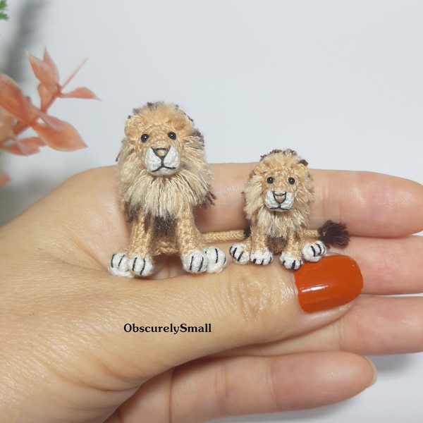 Crochet Lion - Etsy