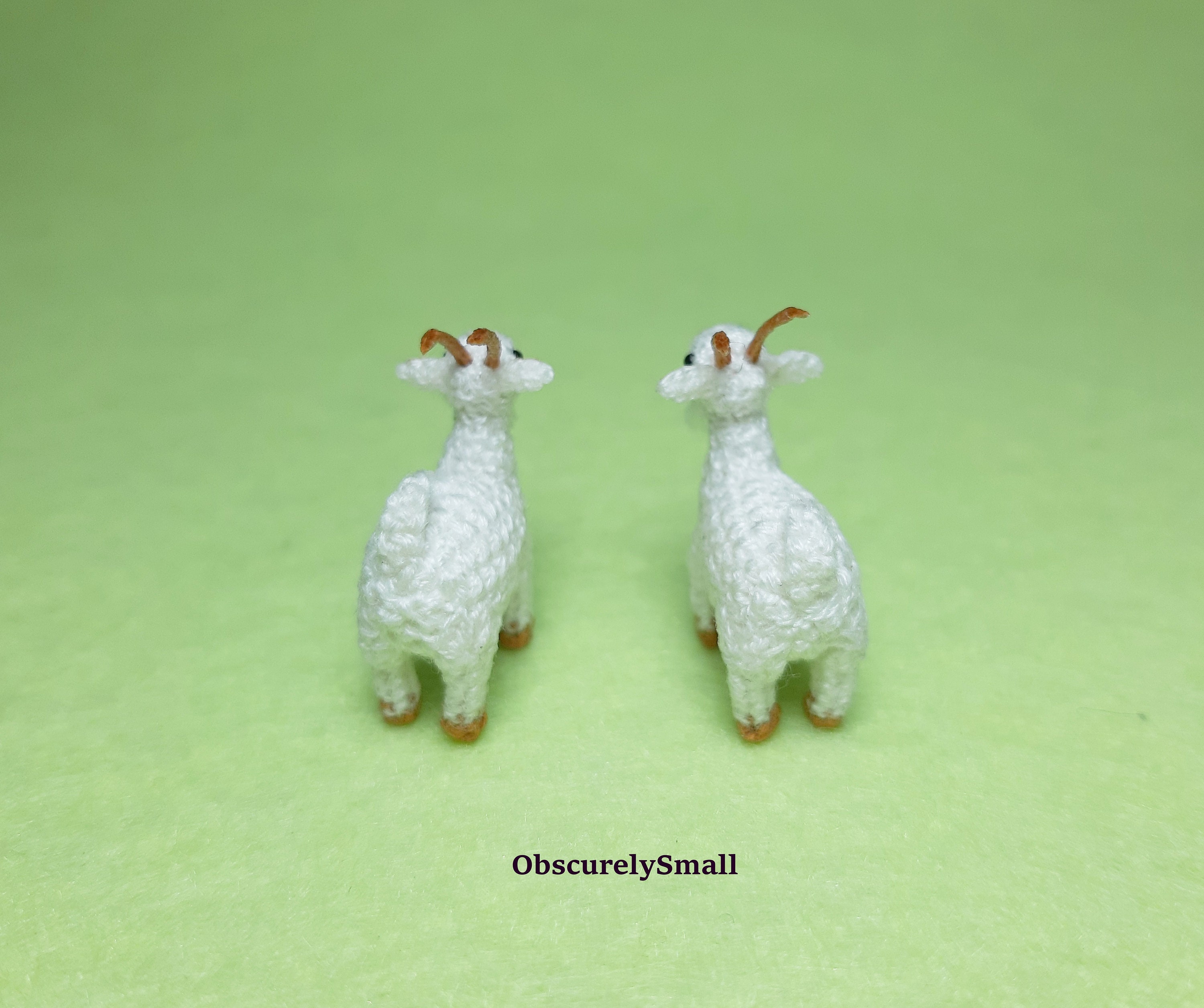 Miniature Crochet Goat Pattern Amigurumi Goat Pattern PDF | Etsy