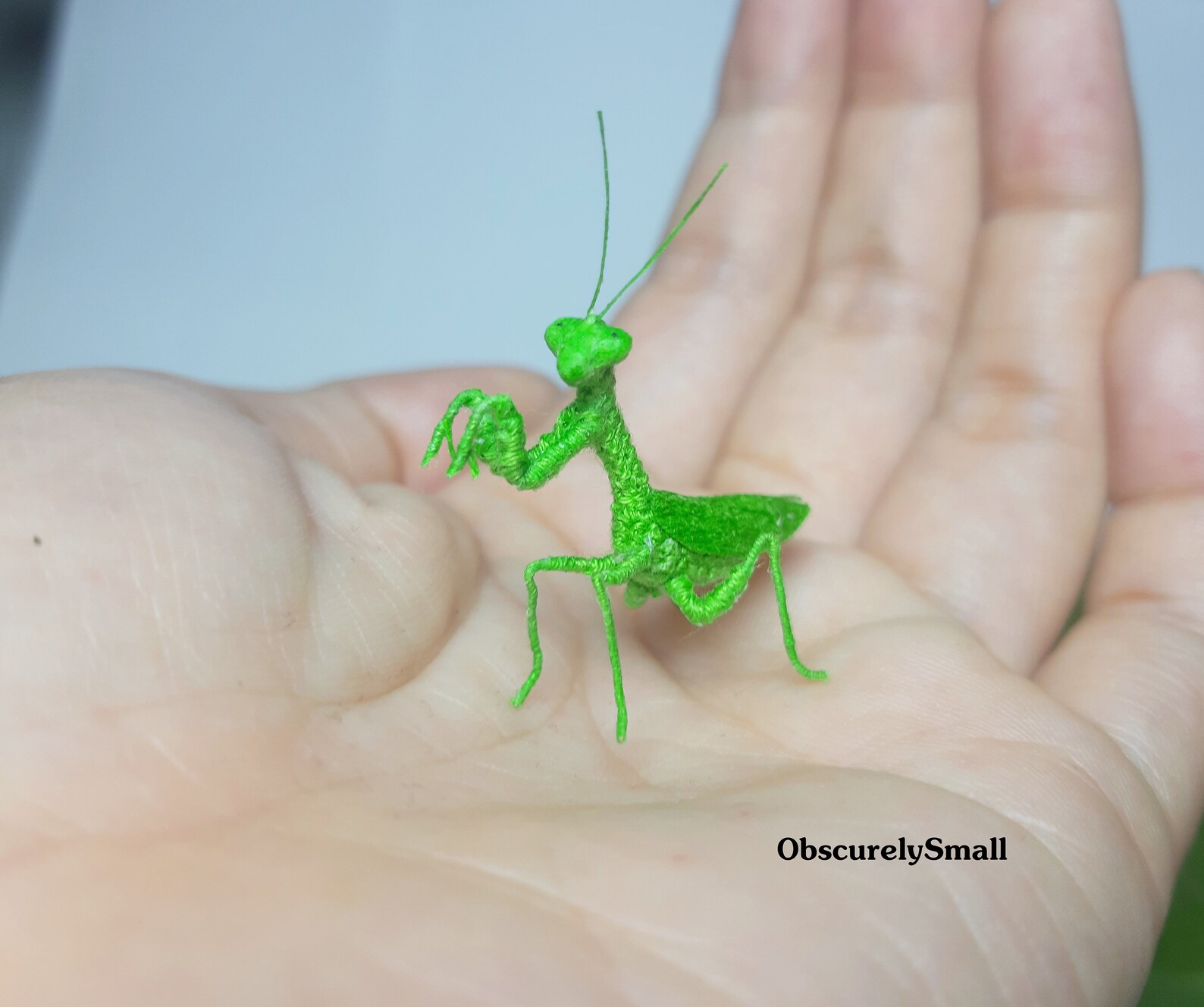 Mantis Mantis Crochet Mantis Crochet Toy Cute Insects Crochet Cute Toy ...