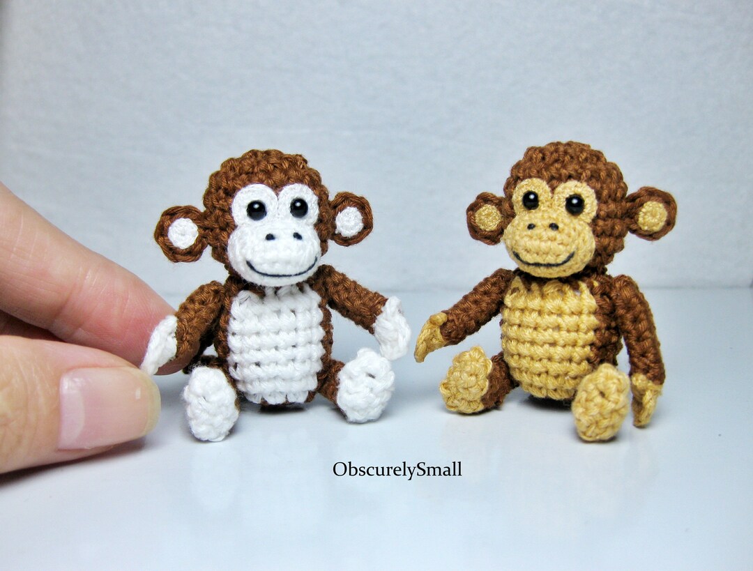 Cute Crochet Monkey - Amigurumi Monkey - Made to Order - Etsy