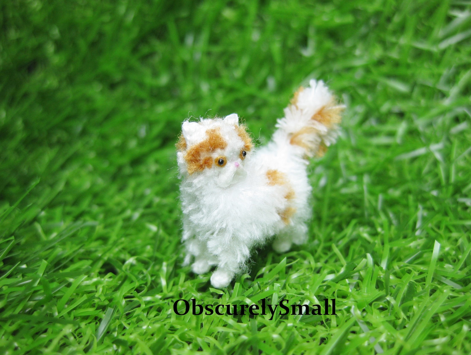 Tiny Crochet Persian Cat - Amigurumi Cat - Made to Order - Etsy