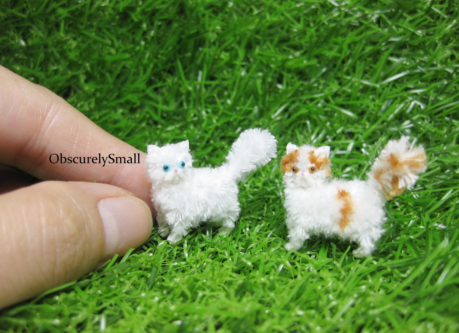 Tiny Crochet Persian Cat - Amigurumi Cat - Made to Order - Etsy